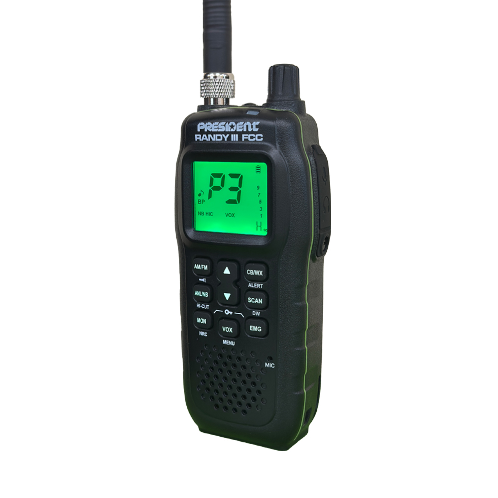 RANDY III FCC- AM/FM-transceivers - CB-Radios - Group President ...