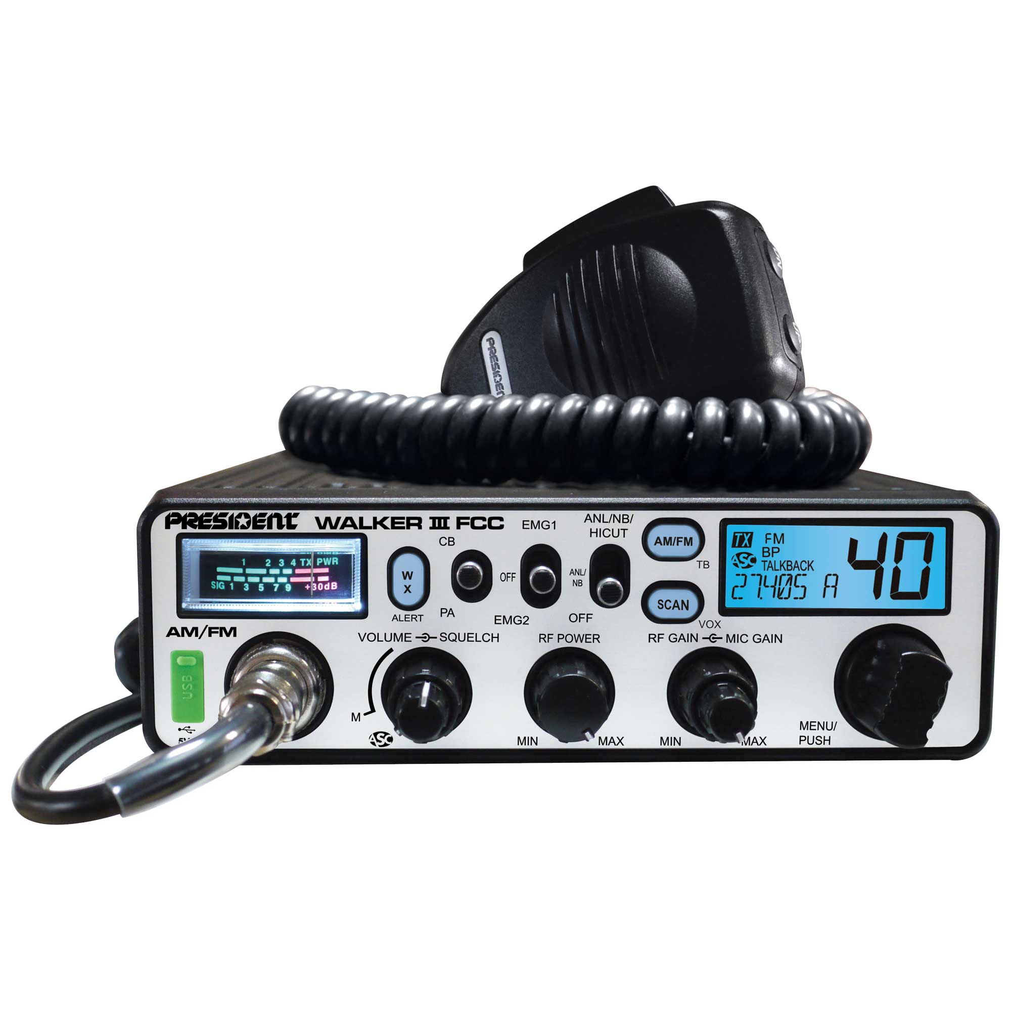 WALKER III FCC - AM/FM transceivers - CB-Radios - Group President ...