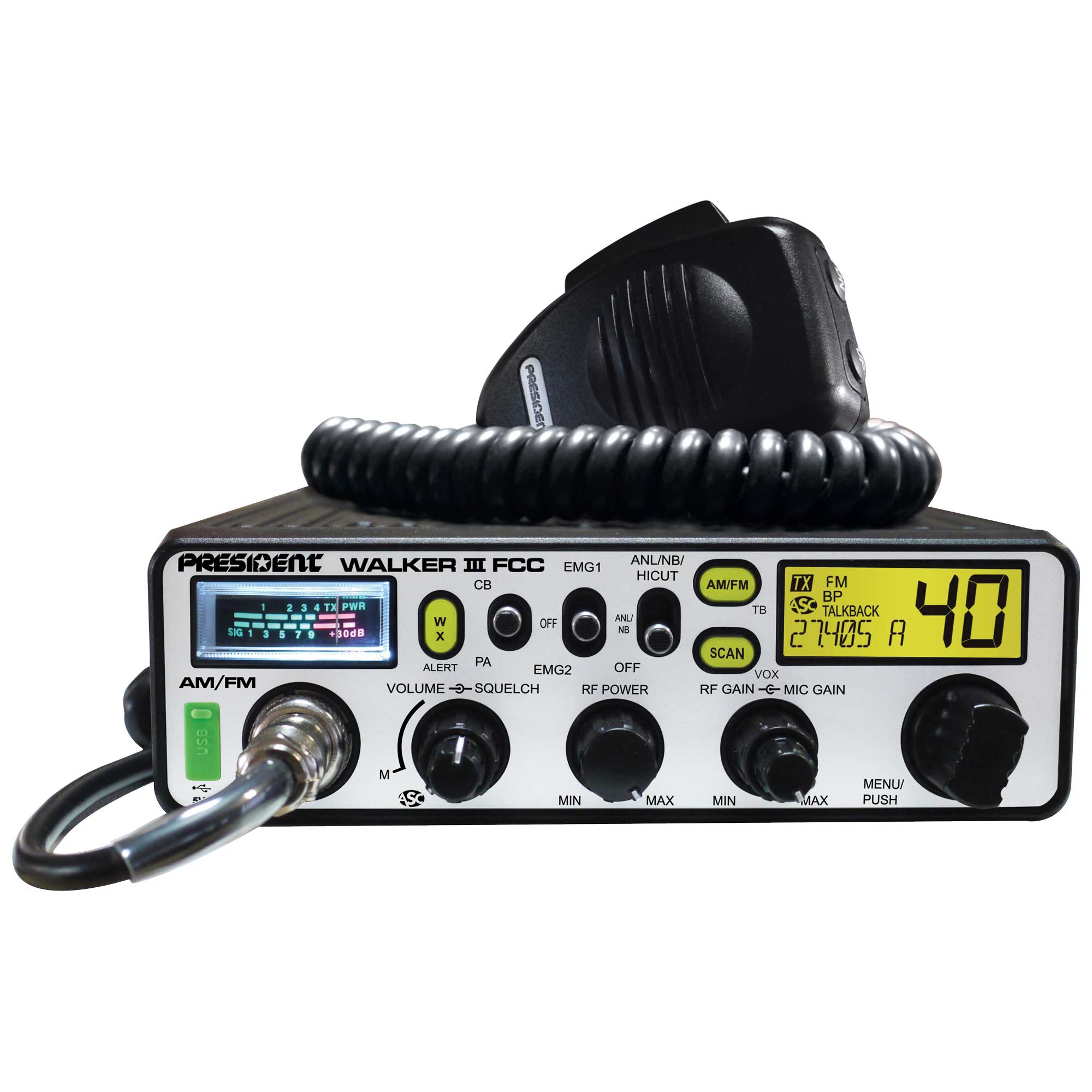 WALKER III FCC - AM/FM transceivers - CB-Radios - Group President ...