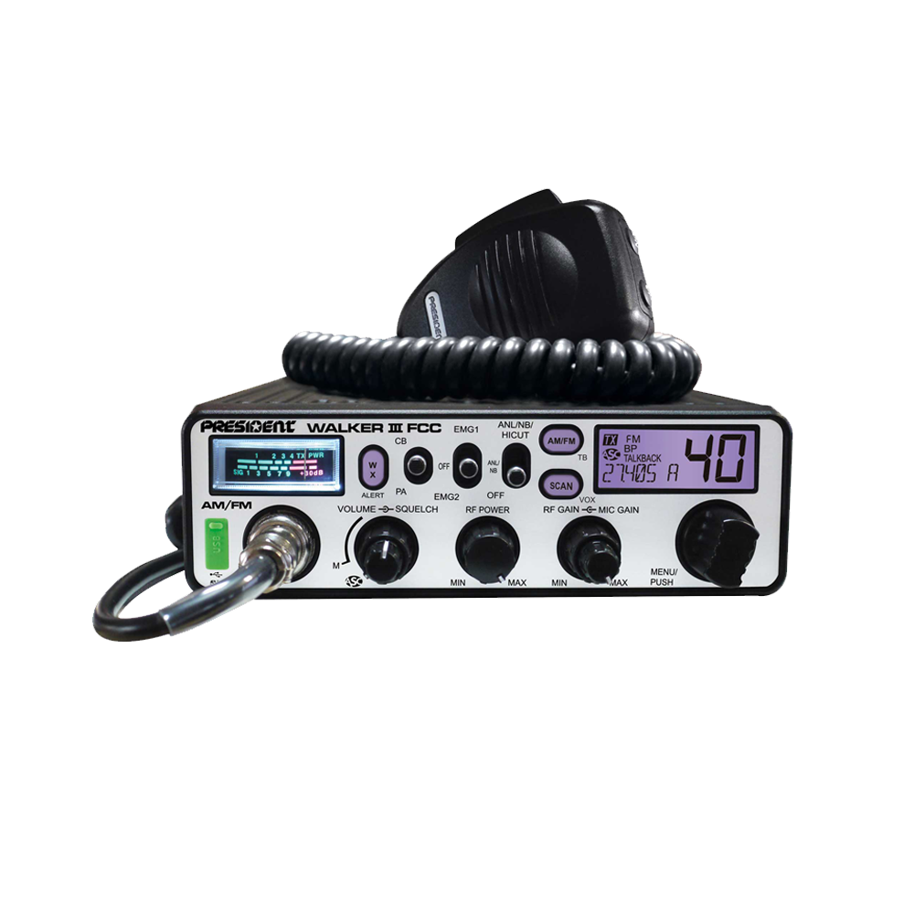 WALKER III FCC - AM/FM transceivers - CB-Radios - Group President ...